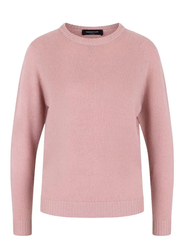 Fabiana Filippi Long-sleeved Sweater - Pink