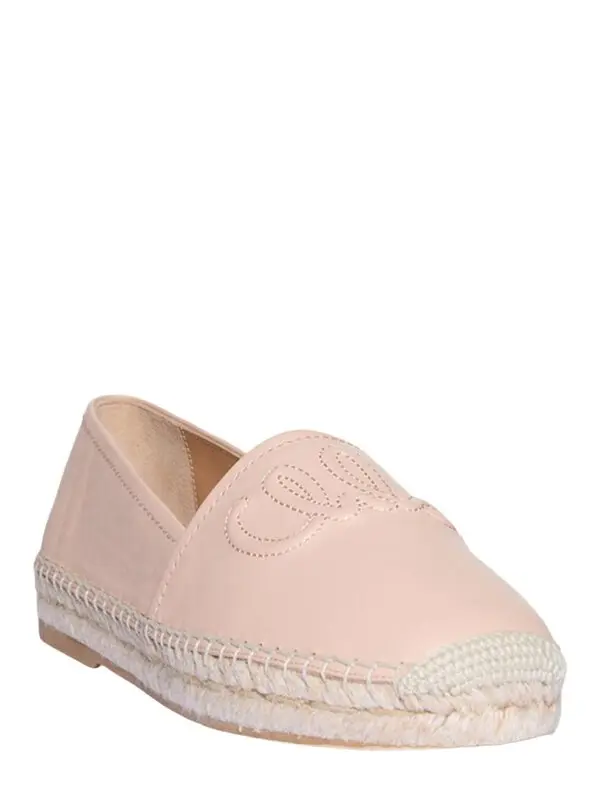 Chloé Round-toe Espadrille Flats - Pink
