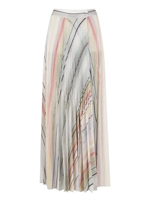 Missoni Shimmer-stripe Knitted Maxi Skirt - No