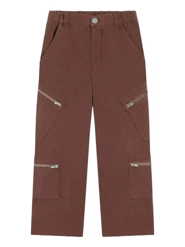 Jacquemus Le Cargo Cotton Trousers - Brown