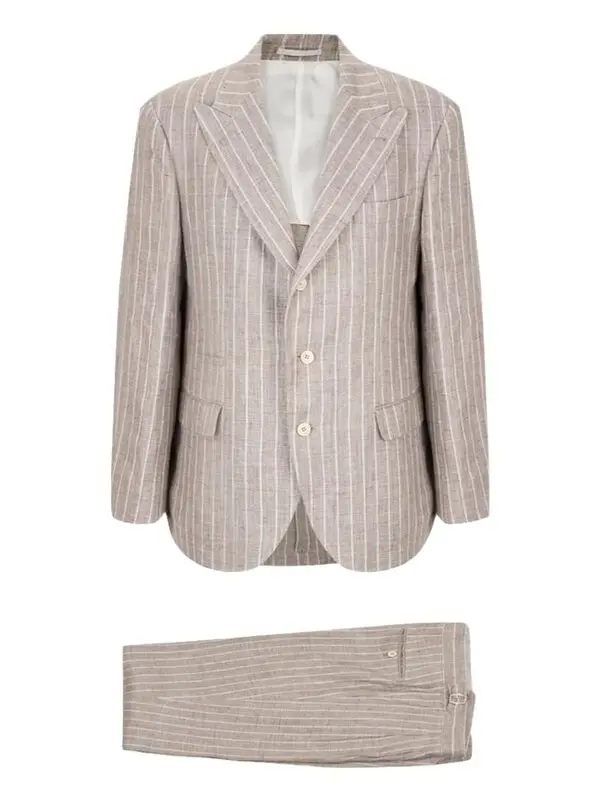 Brunello Cucinelli Long-sleeved Suit - No