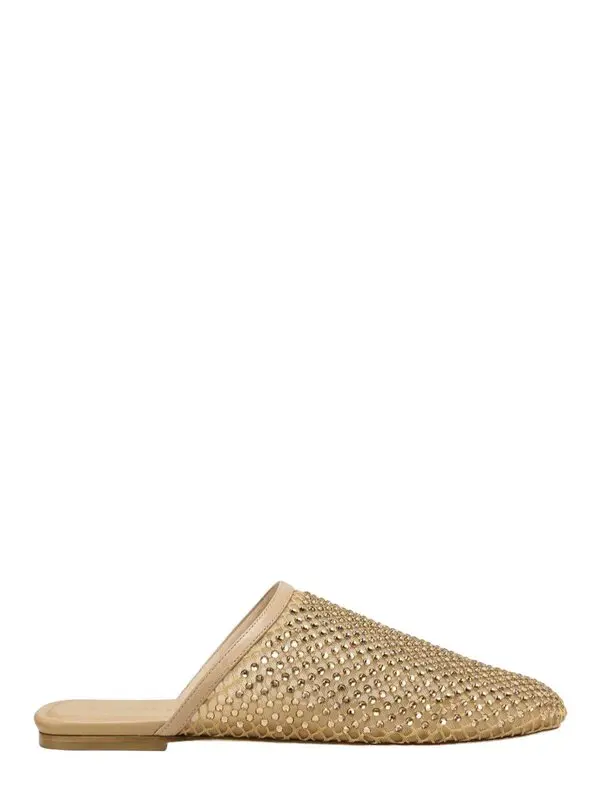 STUART WEITZMAN Bareitall Shine Mule - Crystal
