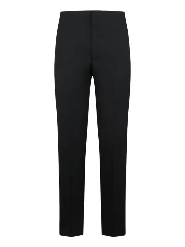TOM FORD Wool Tailored Trousers - Black