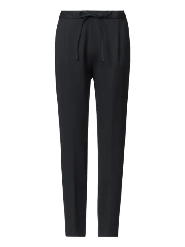 Fabiana Filippi Drawstring Pleated Casual Pants - Black