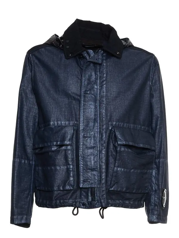 C.P. COMPANY Rafia Mille Jacket - Black