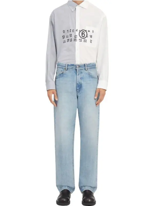 MAISON MARGIELA Straight-leg Jeans - Blue