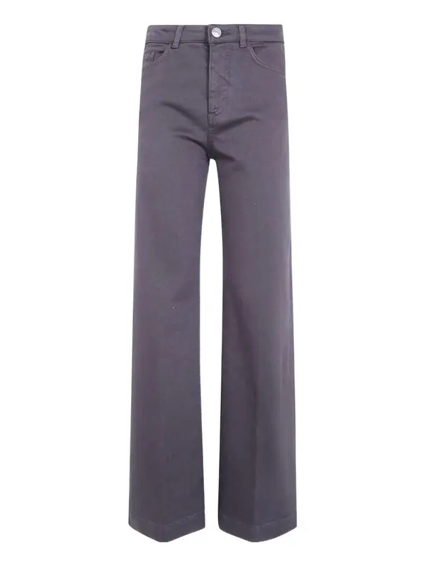 Seventy Wide-leg Jeans - Cold Brown
