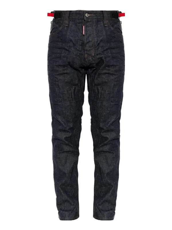 Dsquared2 Belt Loop Jeans - Navy Blue
