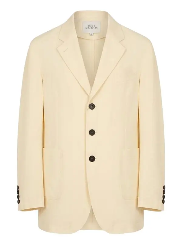 Studio Nicholson Long-sleeved Blazer - Beige