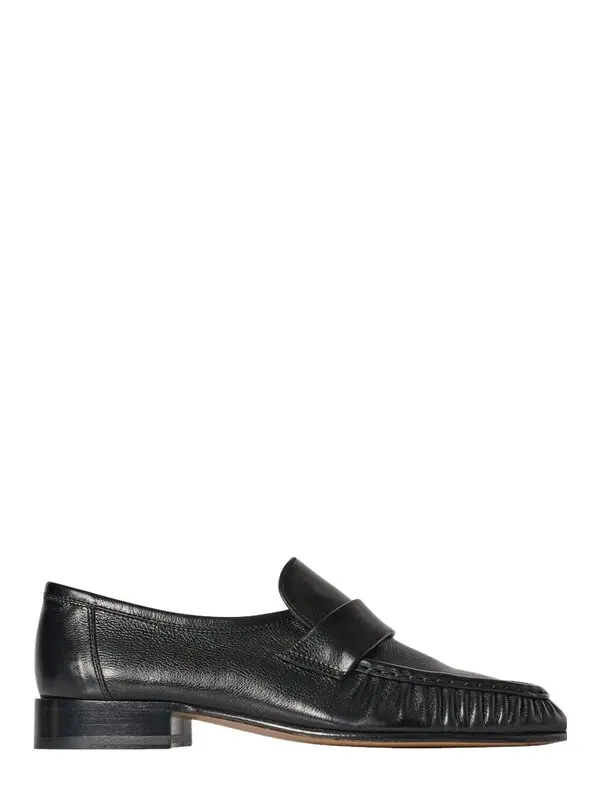 THE ROW Round-toe Loafers - Black