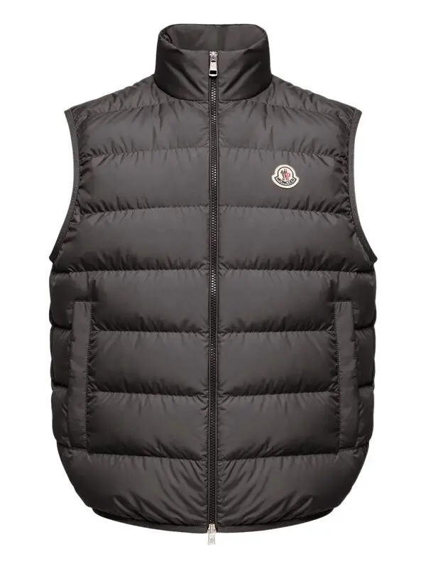 Moncler Contrin Down Vest - Black