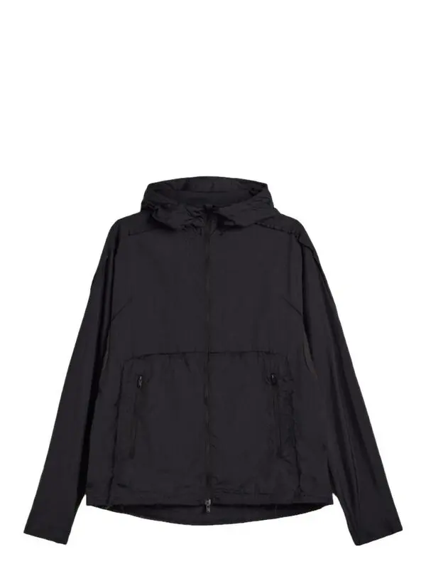 Y3 Hooded Zip-up Jacket - Black
