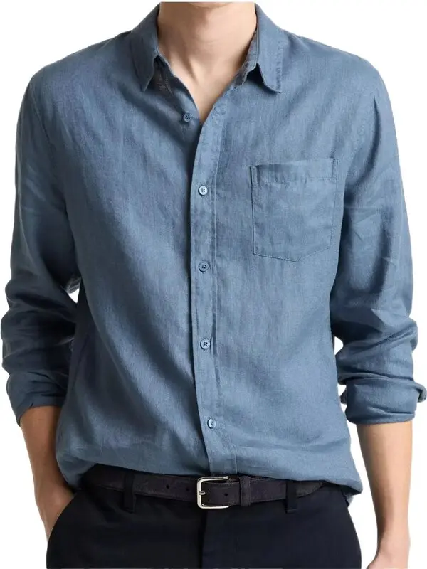 Vince Buttoned Shirt - Blue
