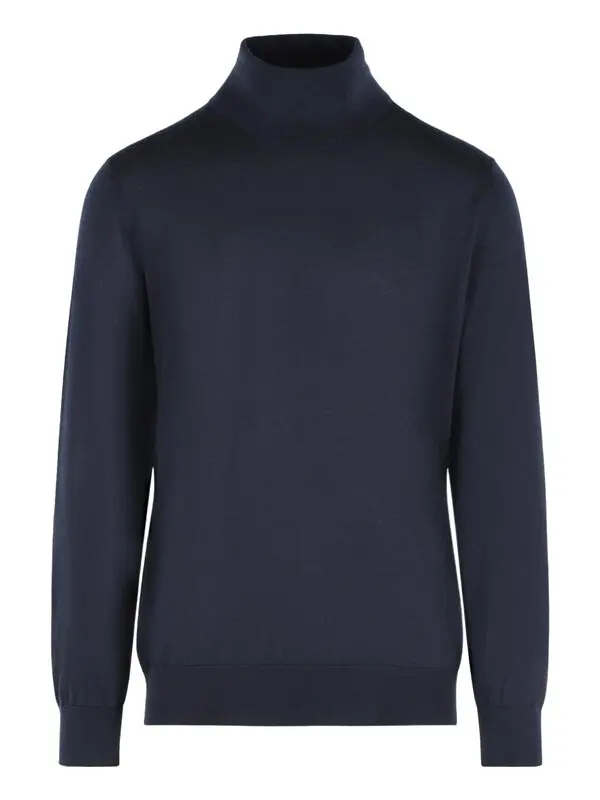 Zegna Turtleneck Sweater - Blue