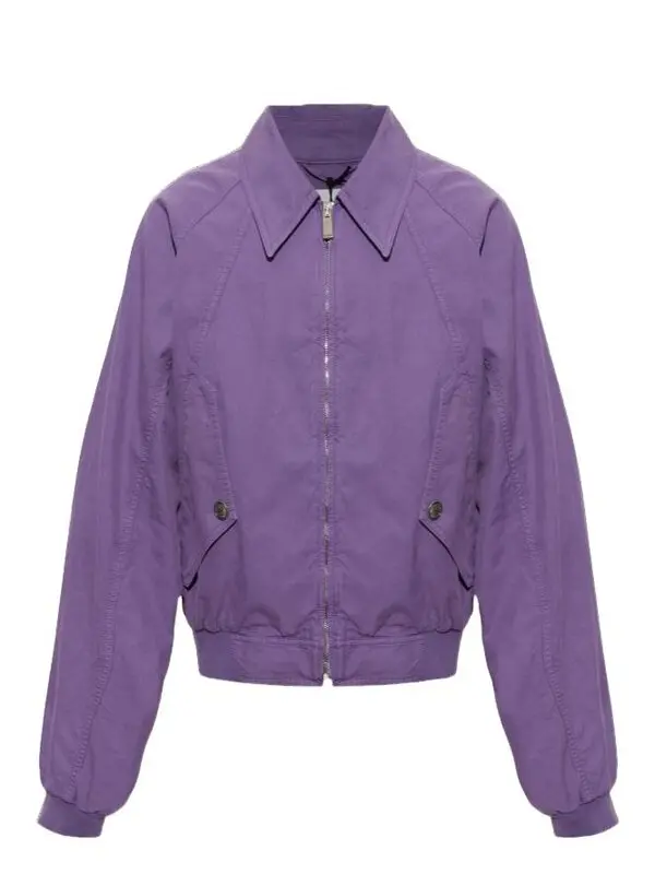Versace Embroidered Bomber Jacket - No