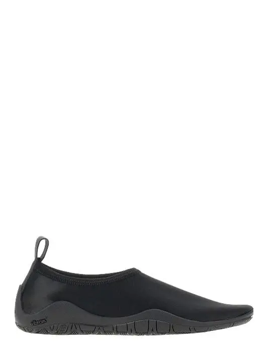 JIL SANDER Stretch-satin Vibram® Sneakers - Black
