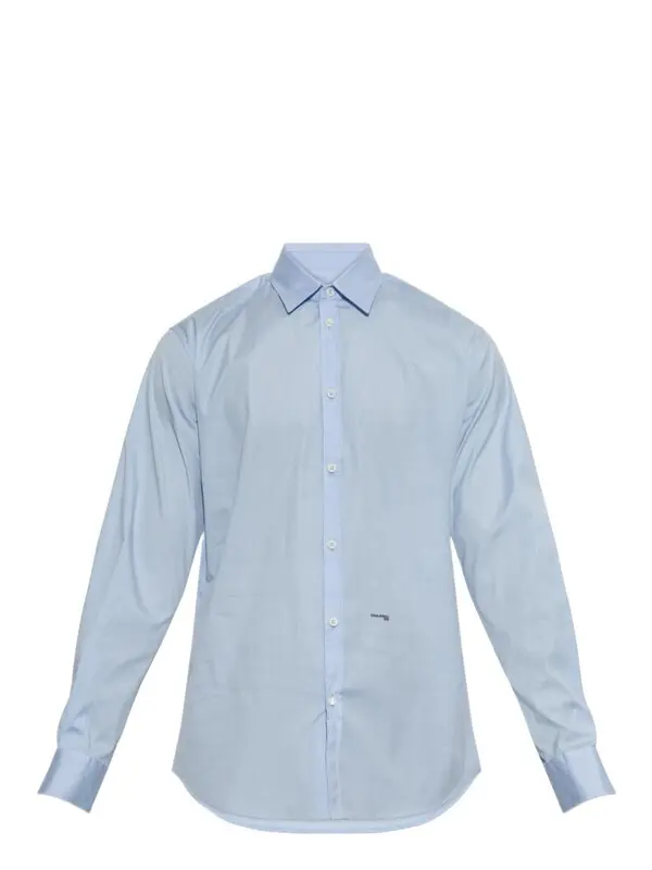 Dsquared2 Logo Detail Shirt - Light Blue