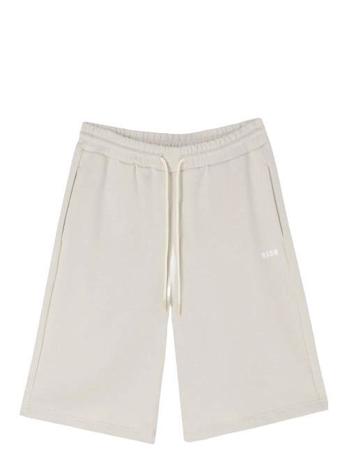 MSGM Drawstring Track Shorts - White