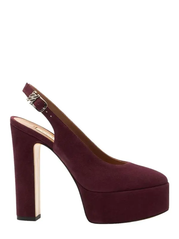 Casadei Platform Sandals - Ruby