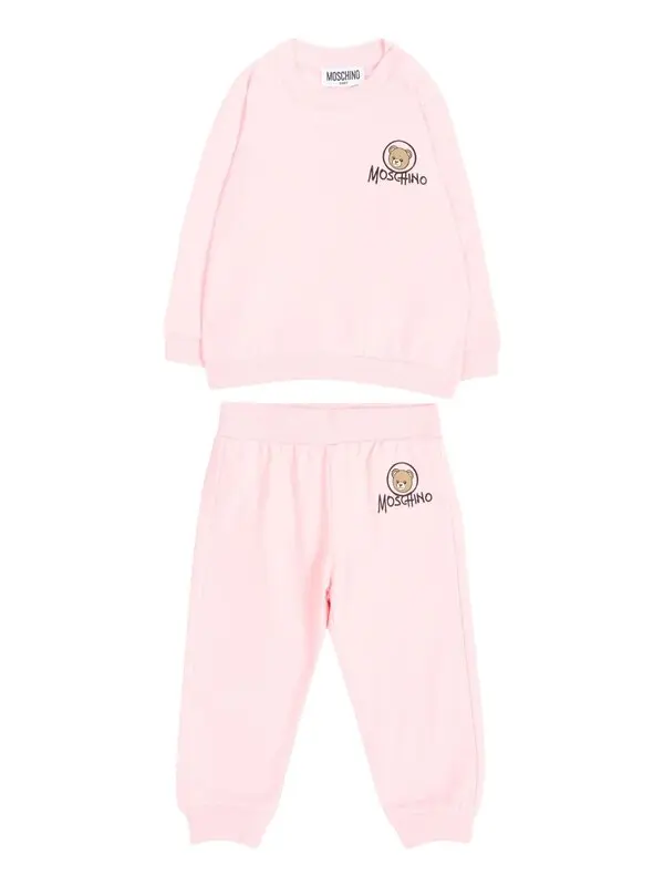 Moschino Teddy Bear Print T-shirt And Sweatpants Set - No