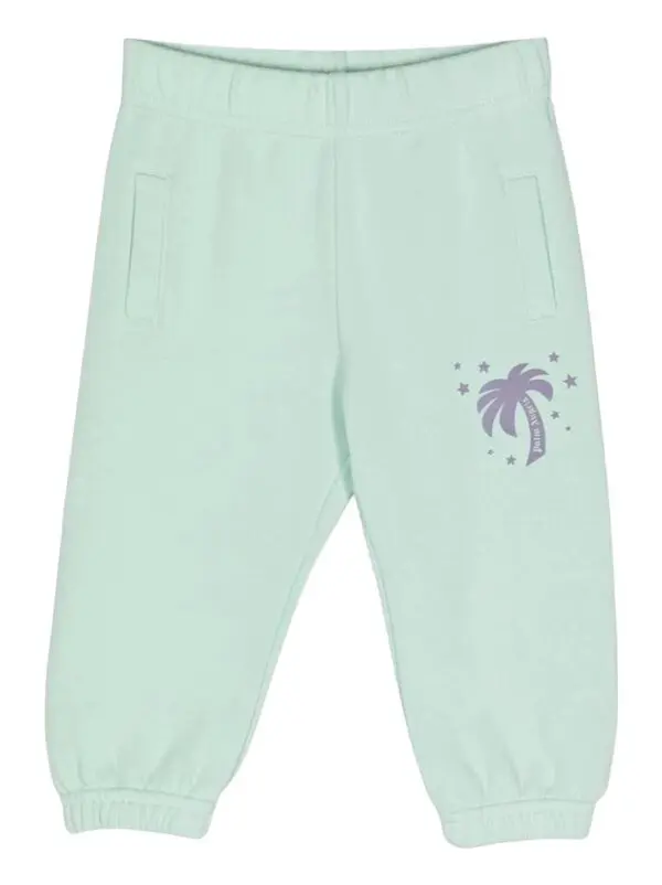 Palm Angels Loose Waist Trousers - Green