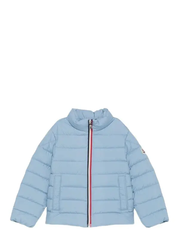 Moncler Long-sleeved Down Jacket - Blue