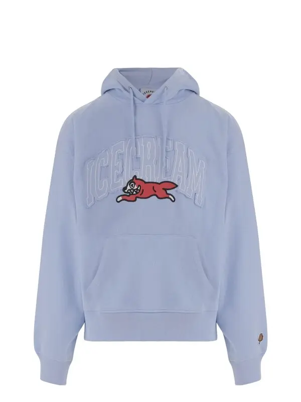 ICECREAM Logo Graphic Hoodie - Lightblue