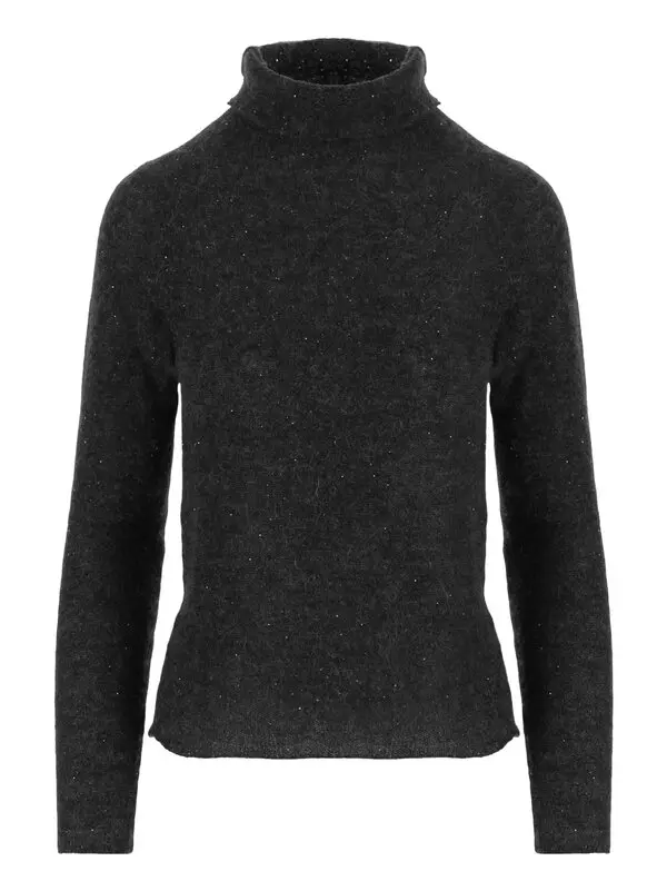 Bruno Manetti Turtleneck Sweater - Black