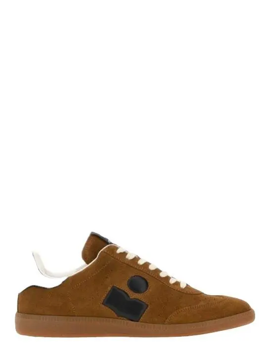 Isabel Marant Étoile Logo Printed Low-top Sneakers - Brown