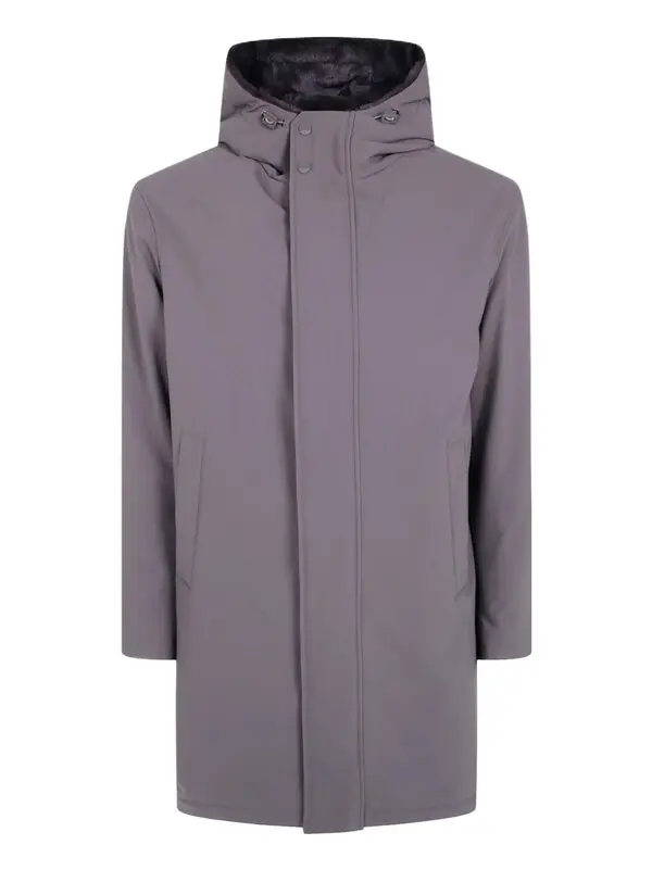 Herno Long Sleeve Hooded Jacket - Gray