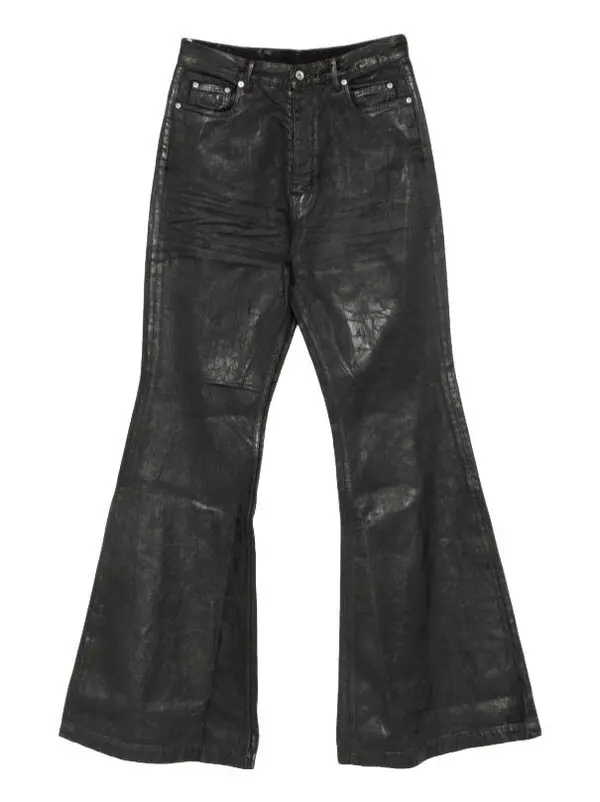 Rick Owens Bolan Flared Jeans - Black