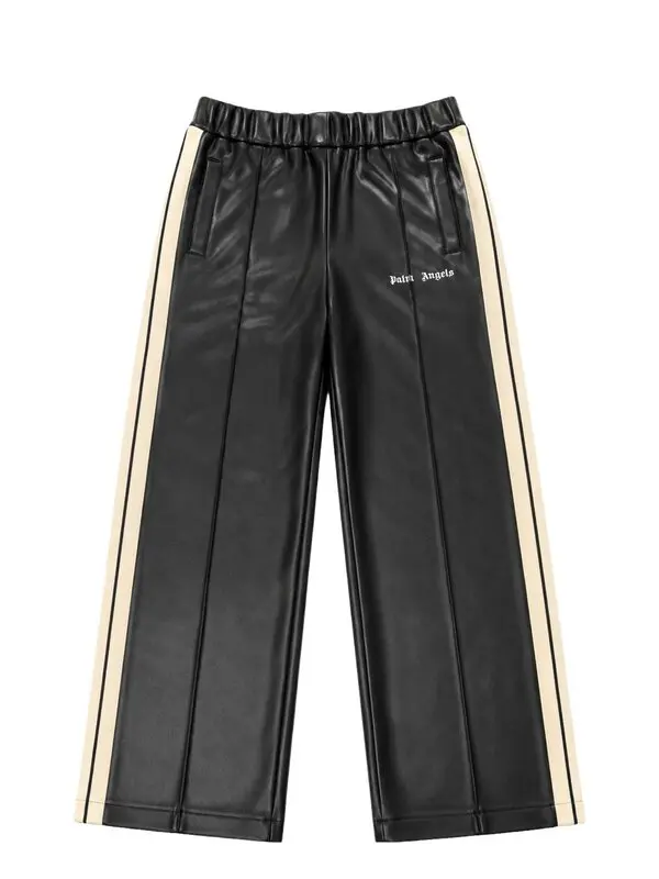 Palm Angels Logo-print Track Pants - Black