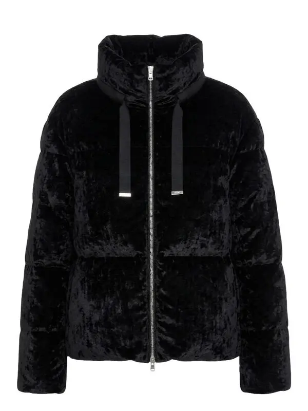 Herno Long-sleeved Down Jacket - Black
