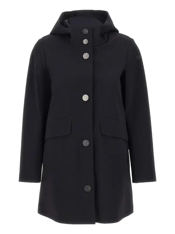 RRD Long-sleeve Parka With Hood - Black