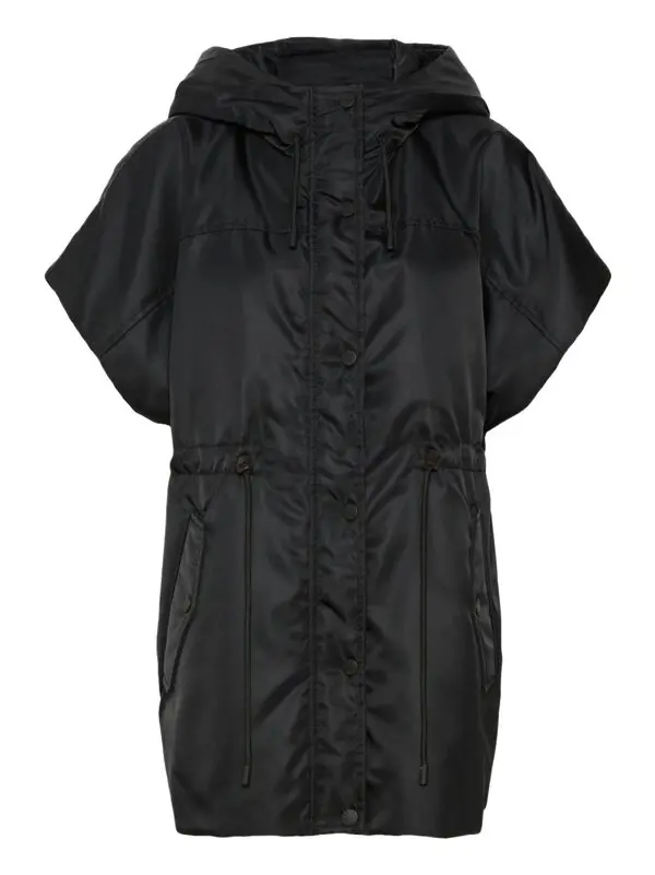 Max Mara Hooded Padded Anorak - Black