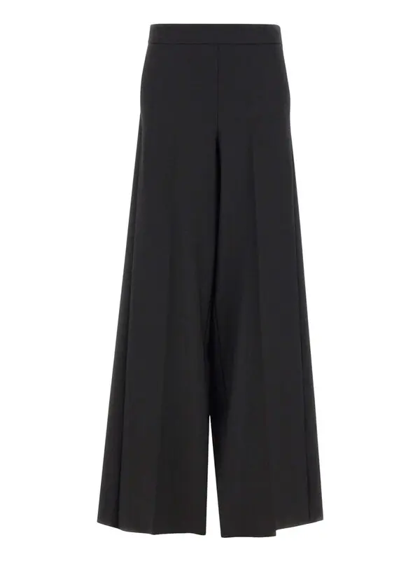 Marella Ghinea Palazzo Pants - Black