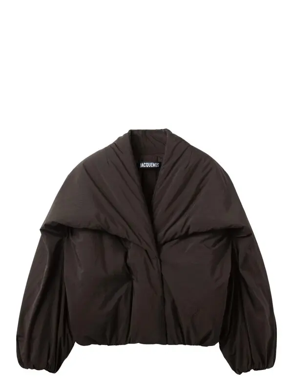 Jacquemus The Châle Bomber Jacket - Black