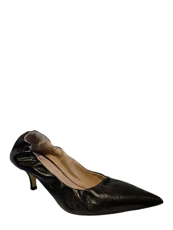 P.a.r.o.s.h Pointed Toe High Heels - Black