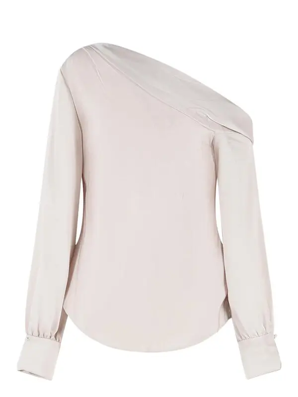 Simkhai Signature Alice One-shoulder Top - No