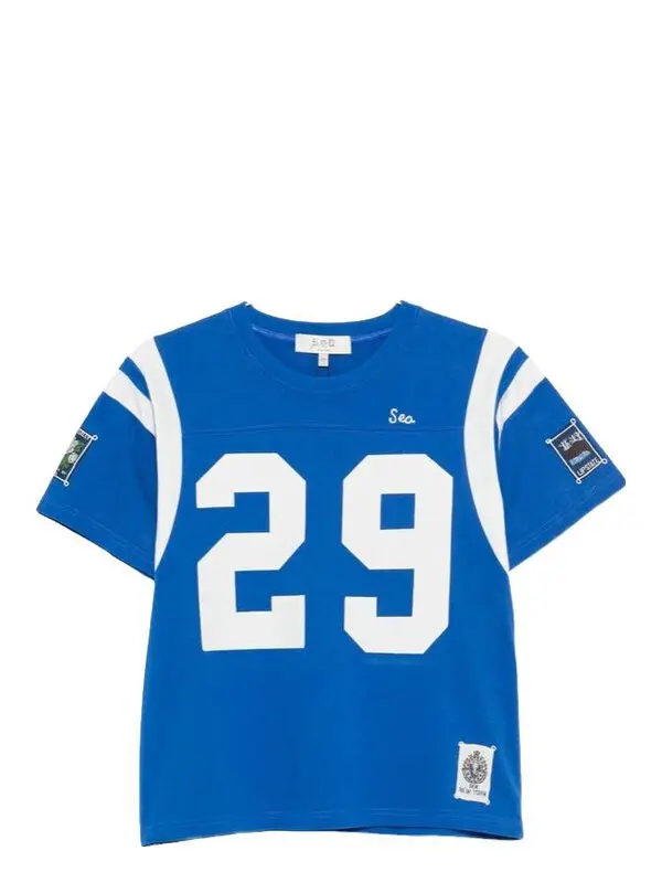 Sea Georgie Crew-neck T-shirt - Blue