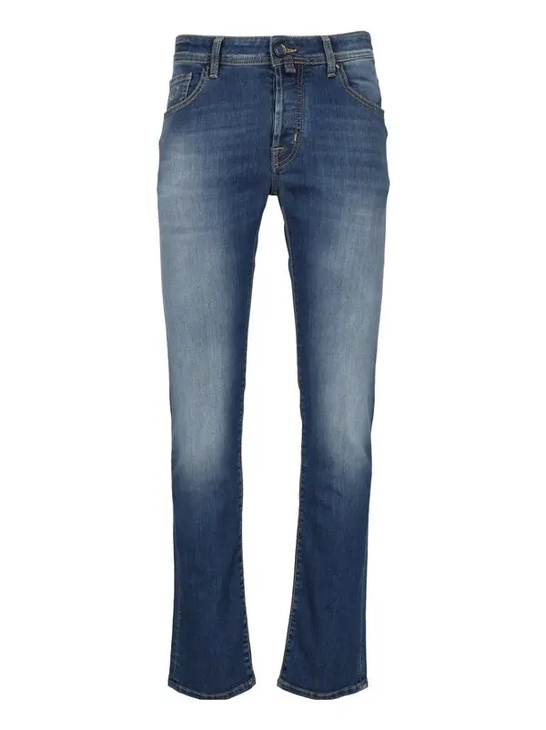 Jacob Cohen Belt Loop Jeans - Blue