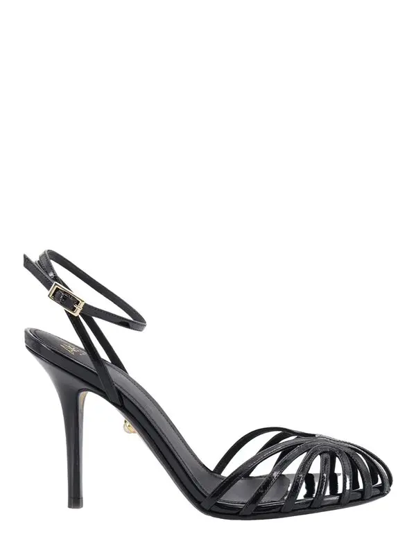 ALEVI MILANO High Heel Cage Sandals - Black