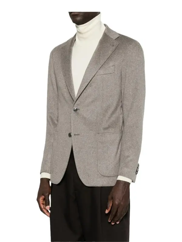 Tagliatore Long-sleeve Blazer - Grey