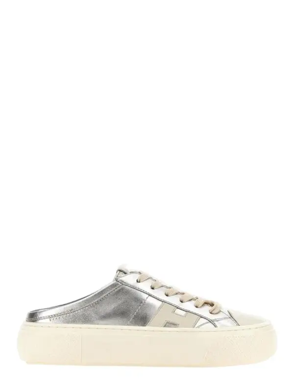 Hogan Crosswind Mules - Silver