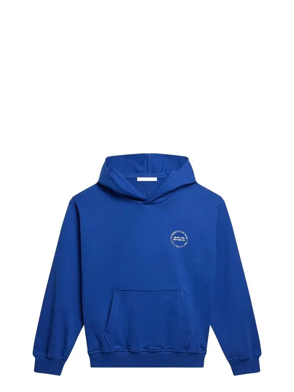 Helmut Lang Stamp Hoodie - Royal Blue