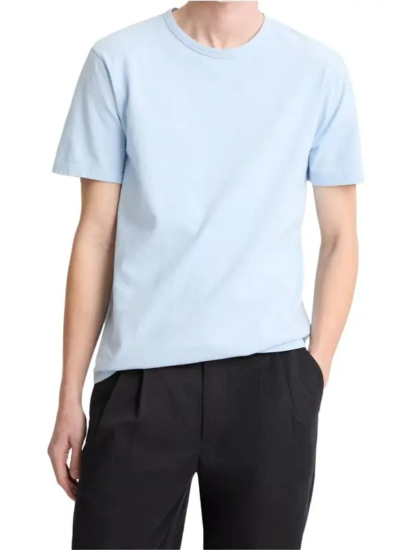 Vince Garment Dye Cotton T-shirt - Wrw