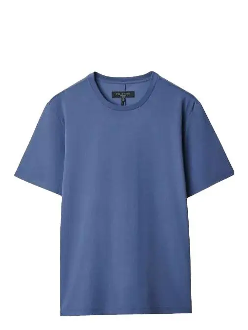 Rag & Bone Classic Tech Jersey Tee - Worn Indigo