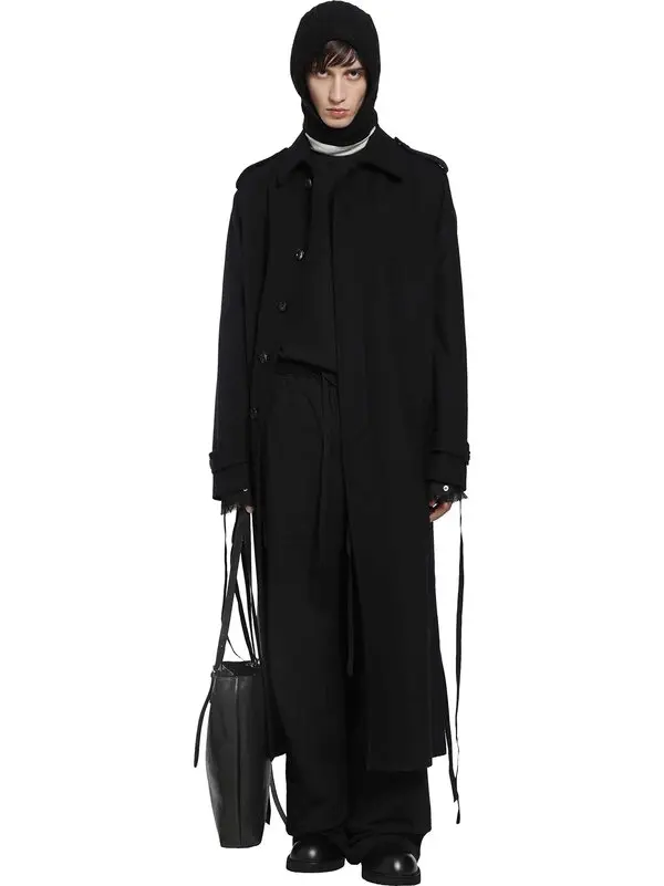 ANN DEMEULEMEESTER Wilmer Coat - Black