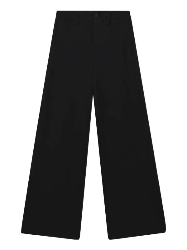 Rag & Bone Belted Trousers With Flap Pocket - Black