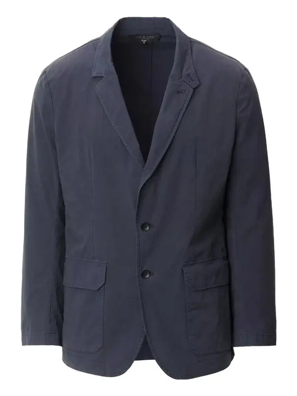 Rag & Bone Single-breasted Distressed Suit Jacket - Black